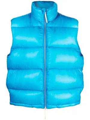 Jil Sander Quilted Vests For Men