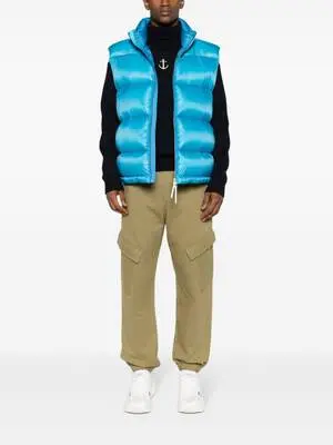 JIL SANDER Logo-patch Ripstop Down Gilet