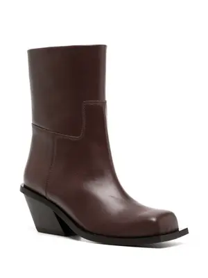 GIABORGHINI Blondine 75mm Leather Boots