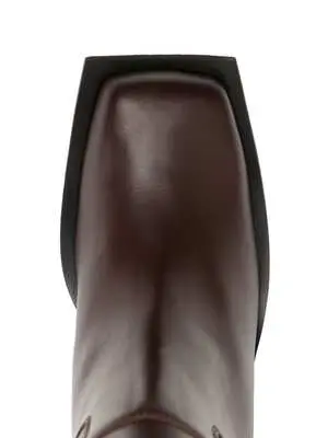 GIABORGHINI Blondine 75mm Leather Boots