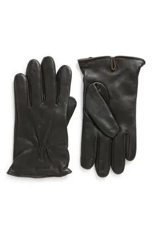 Cole Haan Cole Haan Leather Gloves Black