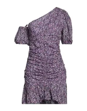 MARANT ETOILE Floral Print One-shoulder Mini Dress