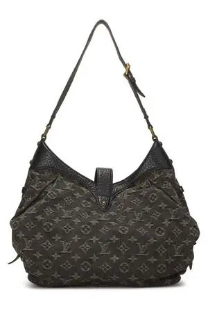 LOUIS VUITTON Monogram Denim Shoulder Bag