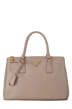 Prada Saffiano Executive Tote - Beige
