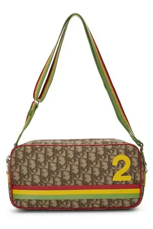 Dior Rasta Trotter Canvas Crossbody Bag