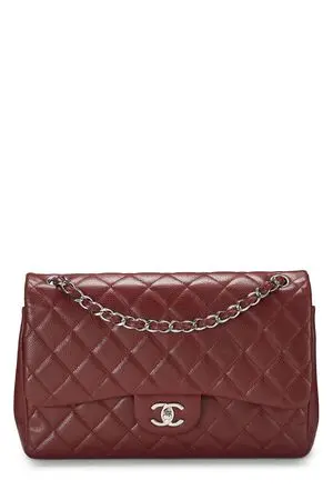 Chanel Quilted Caviar New Classic Flap Jumbo