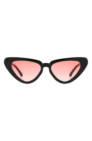 FIFTH & NINTH Freya Cat Eye Sunglasses - Black/ Rose