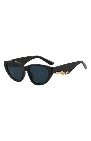 FIFTH & NINTH Brynn Cat Eye Sunglasses - Black