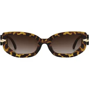 FIFTH & NINTH Elle Geometric Sunglasses - Torte