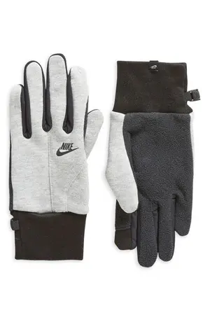Nike Tech Fleece 2.0 Touchscreen Gloves - Grey