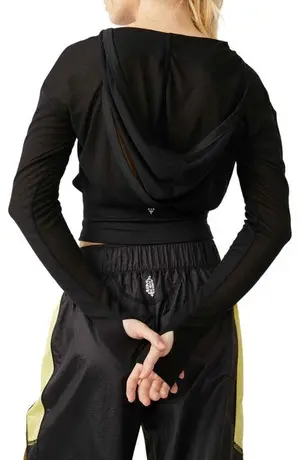 Free People Love High Cutout Layer Top