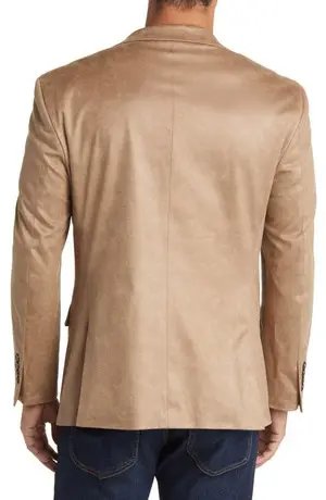 DANIEL HECHTER Norris Faux Suede Sport Coat - Butterscotch