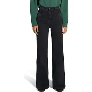 FAVORITE DAUGHTER Jordie Super High-waist Wide-leg Jeans - Boulder