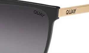 Quay Level Up Remixed 61mm Gradient Polarized Square Sunglasses