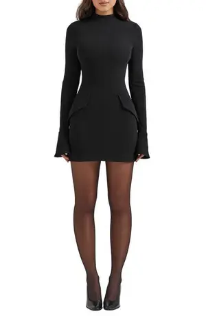 House Of Cb Mahalia Mini Dress - Black