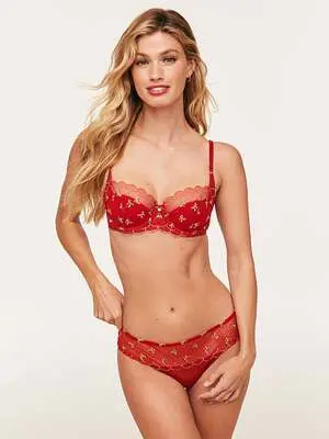 Victoria's Secret Adore Me Bettie Balconette Bra Red