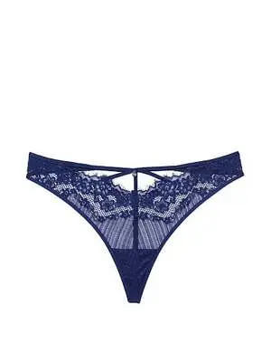 Victoria's Secret Adore Me Liliana Thong Panty - Blue