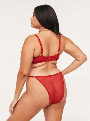 Victoria's Secret Adore Me Bettie Brazilian Panty Red