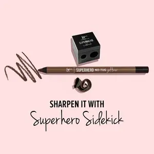IT COSMETICS Superhero No-tug Sharpenable Gel Eyeliner - Brilliant Brown
