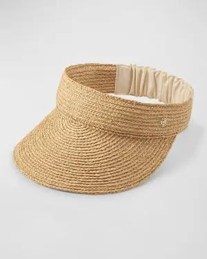 Helen Kaminski Helen Kaminski Medea Classic Visor Natural Creme