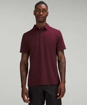 Lululemon Evolution Short-Sleeve Polo Shirt Cassis