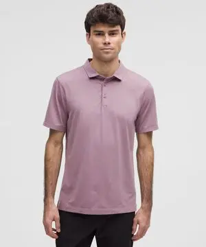 Lululemon Evolution Short-Sleeve Polo Shirt Lavender Lux
