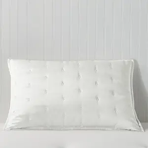HUDSON PARK COLLECTION Nouveau Quilted Standard Sham Exclusive - Ivory