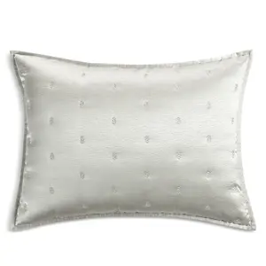 HUDSON PARK COLLECTION Nouveau Quilted Standard Sham Exclusive - Silver