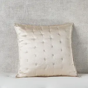 HUDSON PARK COLLECTION Nouveau Quilted Euro Sham Exclusive - Beige