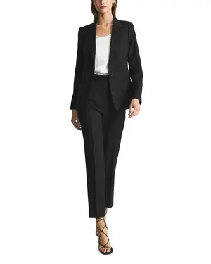 REISS Petite Haisley Tapered Trousers