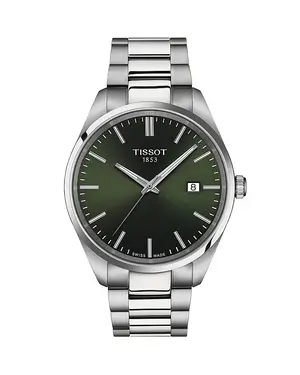 TISSOT Pr100 Classic Watch, 40mm - Green/silver