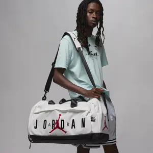 JORDAN Air Velocity Duffel Bag - White