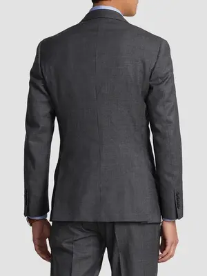 Polo Ralph Lauren Sharkskin Wool Single-breasted Suit