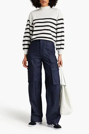FRAME High-rise Cargo Jeans