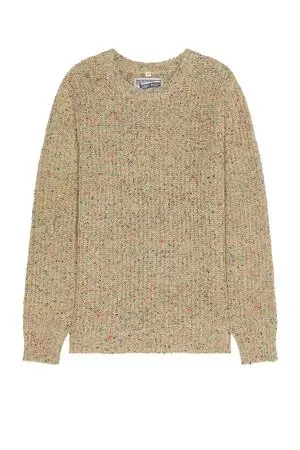 SCHOTT Donegal Sweater In Brown - Tan