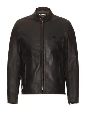 Men's Leather Café Racer Jackets