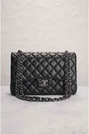 Chanel Lambskin Jumbo Double Flap Bag