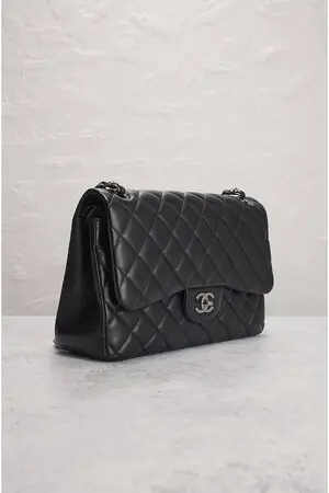 Chanel Lambskin Jumbo Double Flap Bag