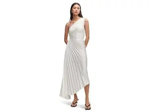 Mango Claudi Pleated Midi Dress