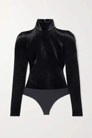 Balenciaga Stretch-velvet Top