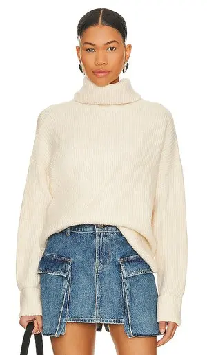 LBLC THE LABEL Jackie Turtleneck Sweater