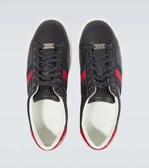 Gucci Ace Leather Sneakers