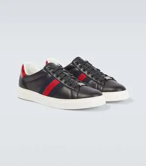 Gucci Ace Leather Sneakers