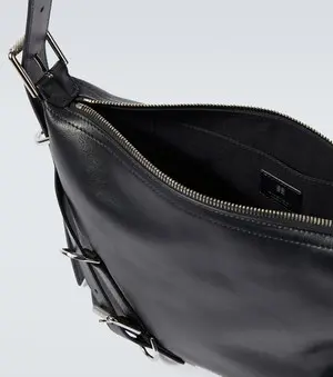 Givenchy Voyou Medium Leather Crossbody Bag