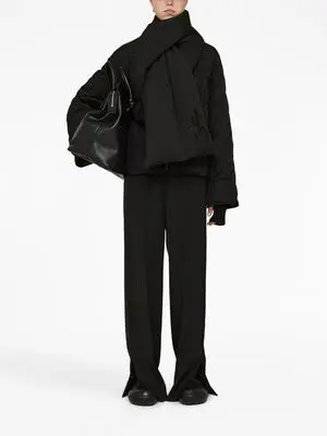 JIL SANDER Logo-embroidered Down Jacket