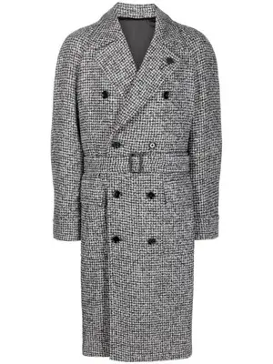 Lardini Double Breasted Coats For Men