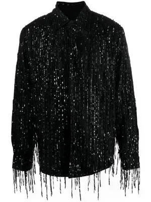 Amiri Sequin-embellished Shirt
