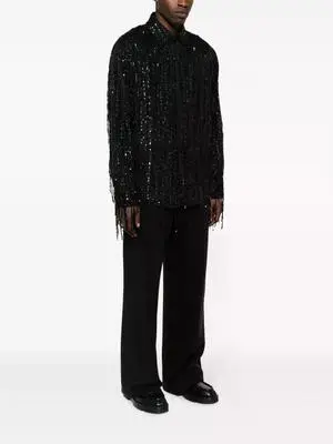 Amiri Sequin-embellished Shirt