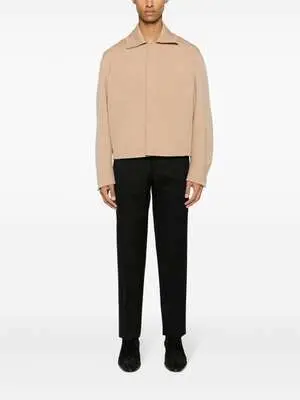 LARDINI Twill-weave Wool Tailored Trousers