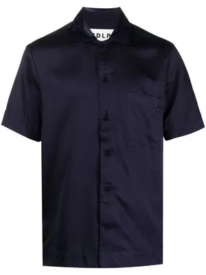CDLP Short-sleeve Satin-finish Shirt